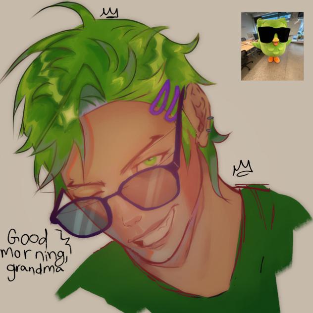 Duolingo fanart - ibisPaint