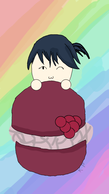 Macaroon Girl - ibisPaint