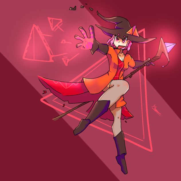 mage of triangle - ibisPaint
