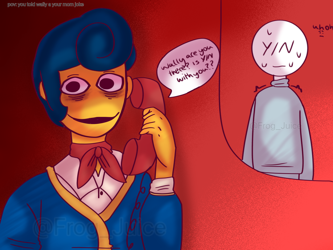 pov you told wally a your mom joke - ibisPaint