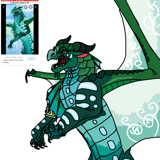 Turtle from WoF (ibs paint) - ibisPaint