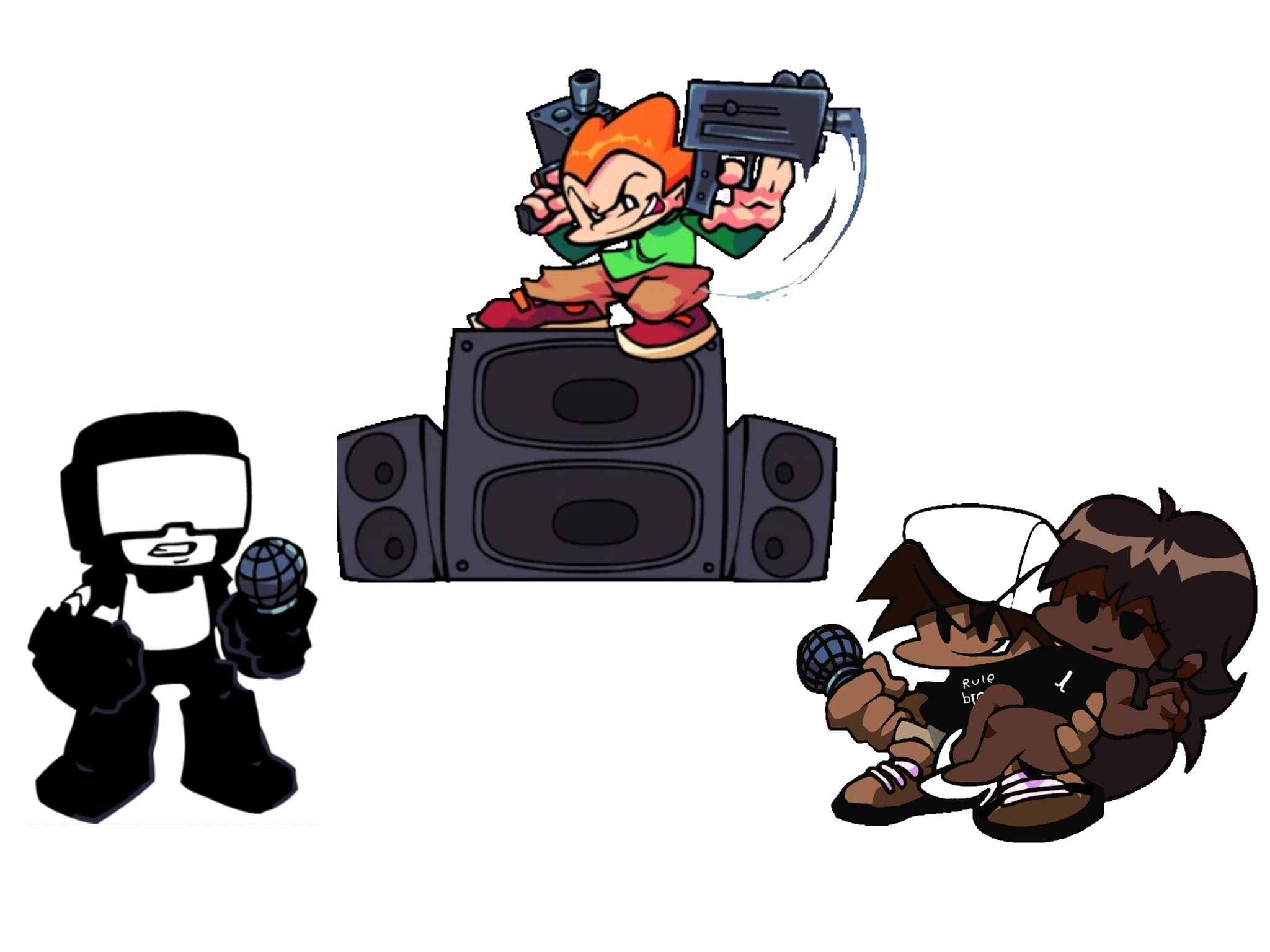 FNF Addison & Mommy VS Tankman - ibisPaint