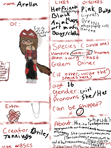 Character sheet! - ibisPaint