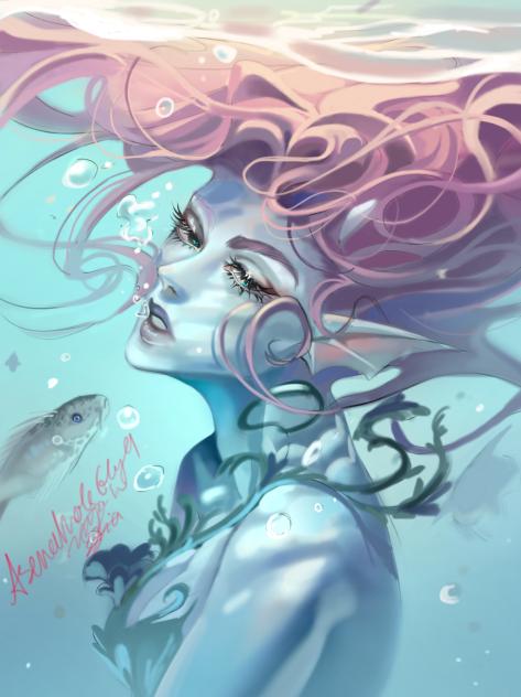 Under da sea - ibisPaint