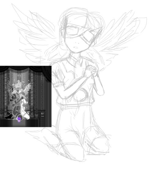 THE SAINT - w.i.p [OMORI MOD] - ibisPaint