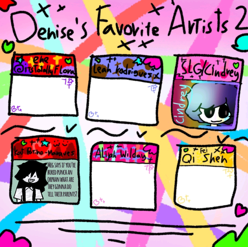 DENISE'S FAV ARTISTS - ibisPaint
