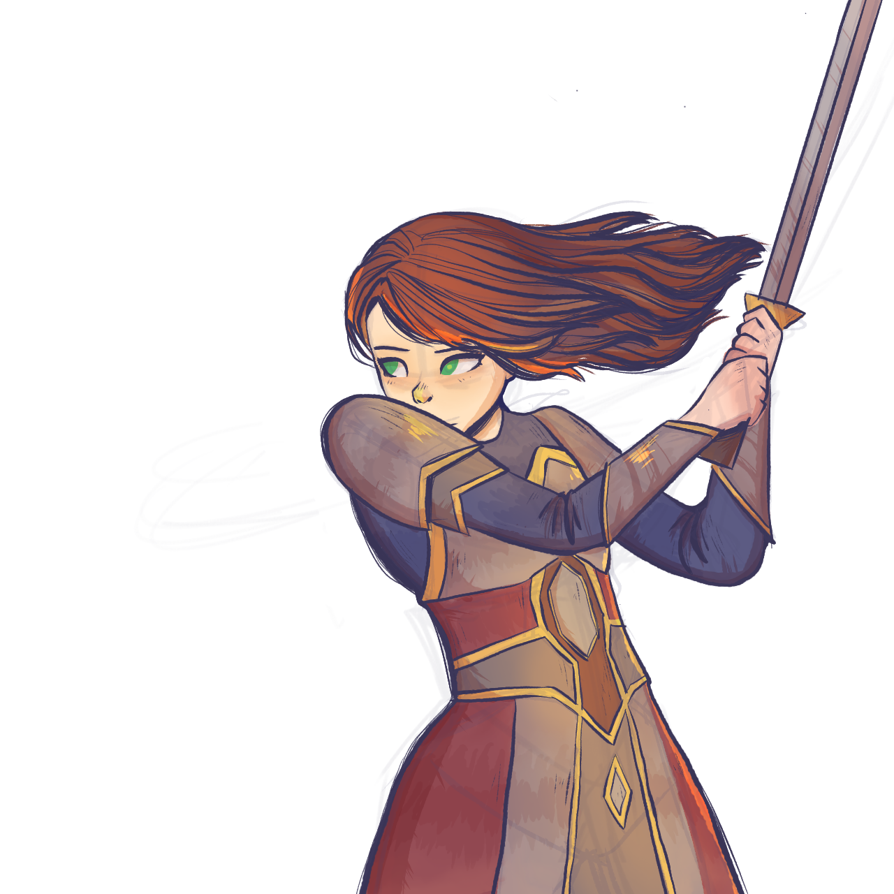 The Knight - ibisPaint