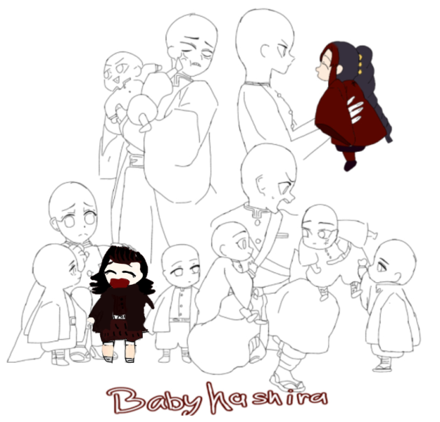 Baby hashira collab - ibisPaint