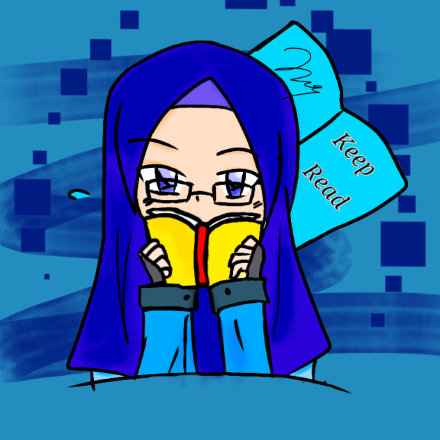reading hijab - ibisPaint