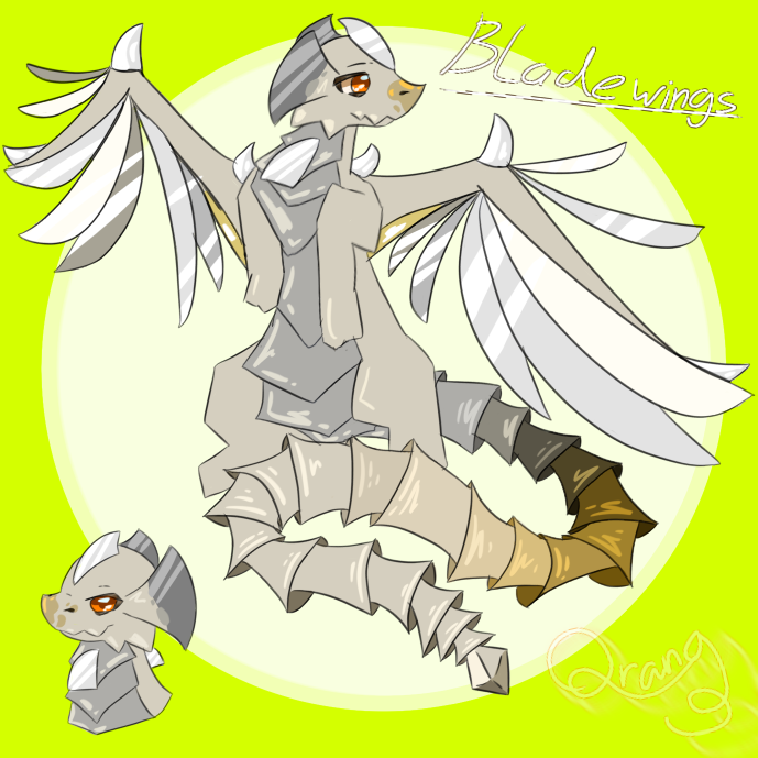 WOF fan made tribe! Bladewings - ibisPaint