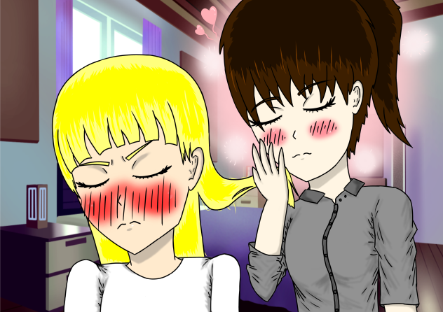 YURI in bedroom - ibisPaint