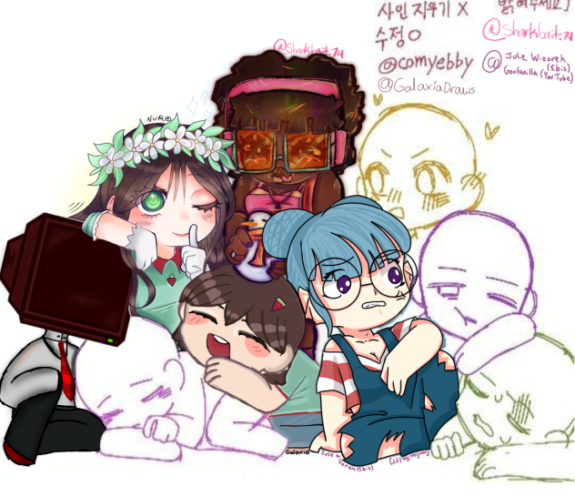 COLLAB WITH MORE COOL PEEPS!!! - ibisPaint