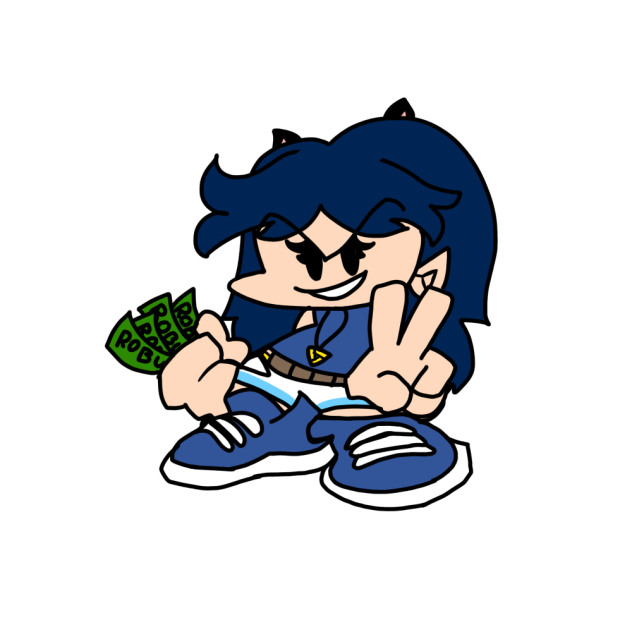 Funneh as BF in FNF - ibisPaint