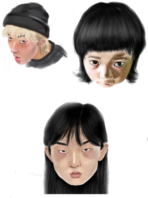 Heads - ibisPaint