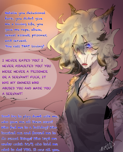 A friendly reminder - half hybrid AU - ibisPaint