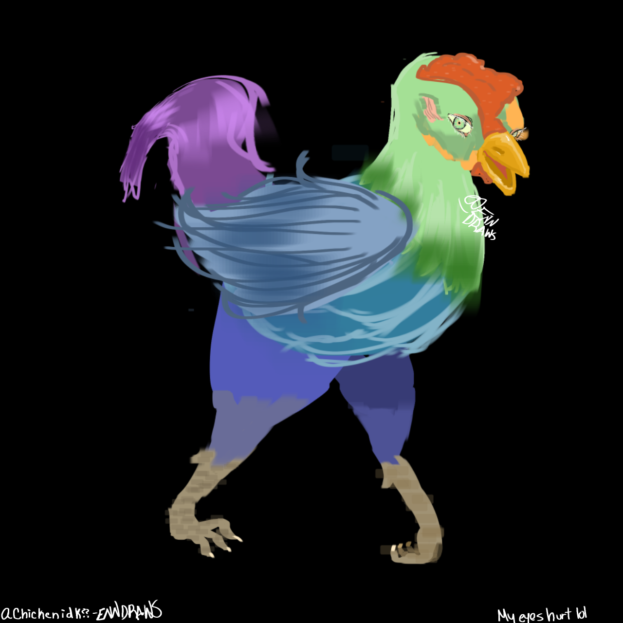 A chicken idk - ibisPaint
