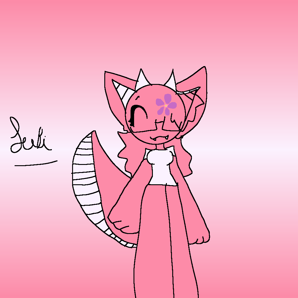 suki the sapphic dragon - ibisPaint