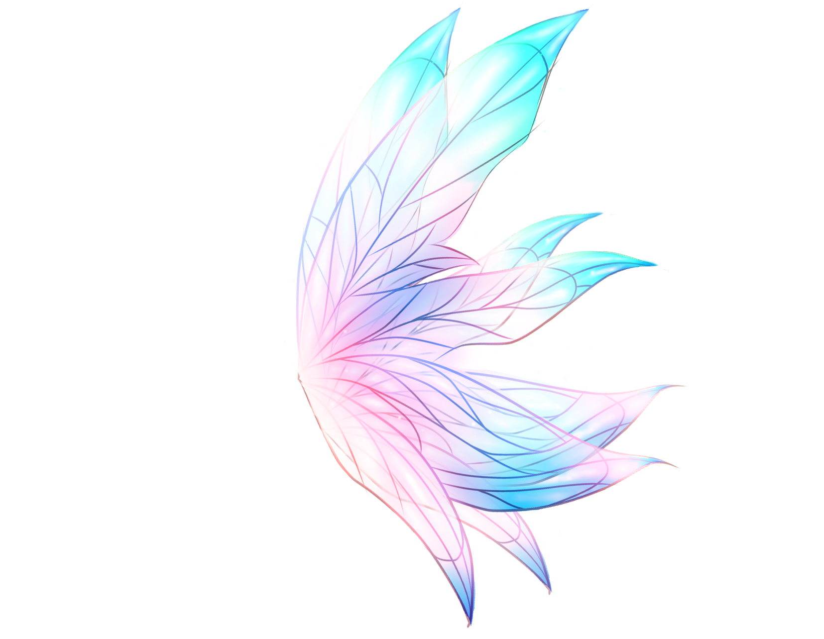 Will O' Wisp Wings pastel - ibisPaint
