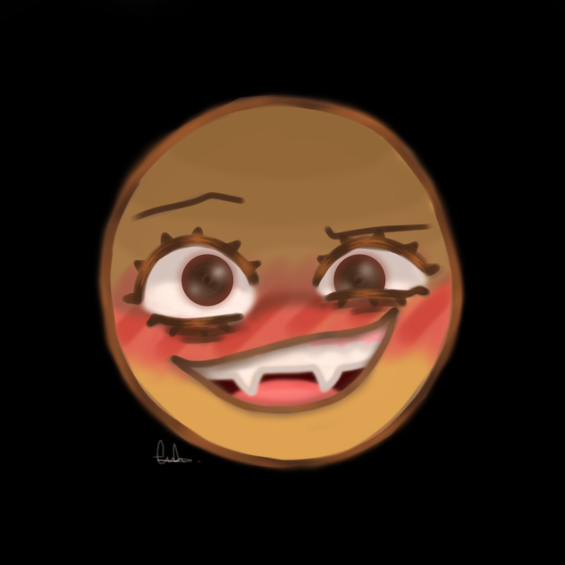 cursed face - ibisPaint