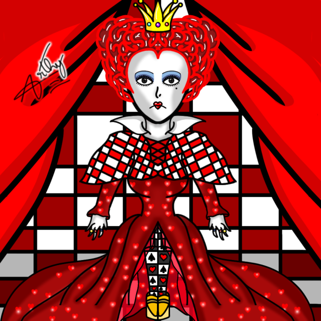 ♥️A rainha vermelha👑 - ibisPaint