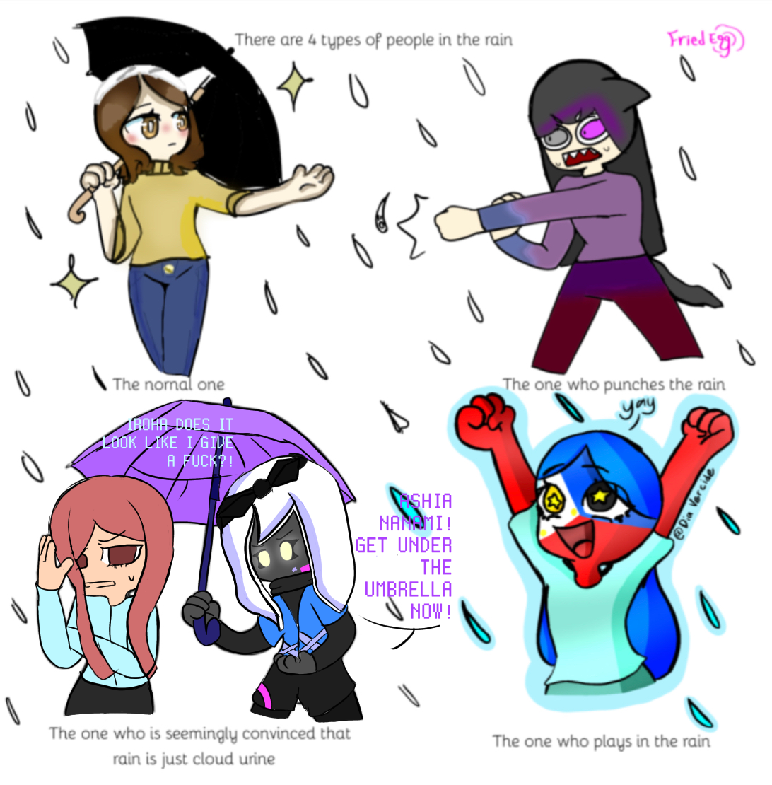 Rain collab (complete) - ibisPaint