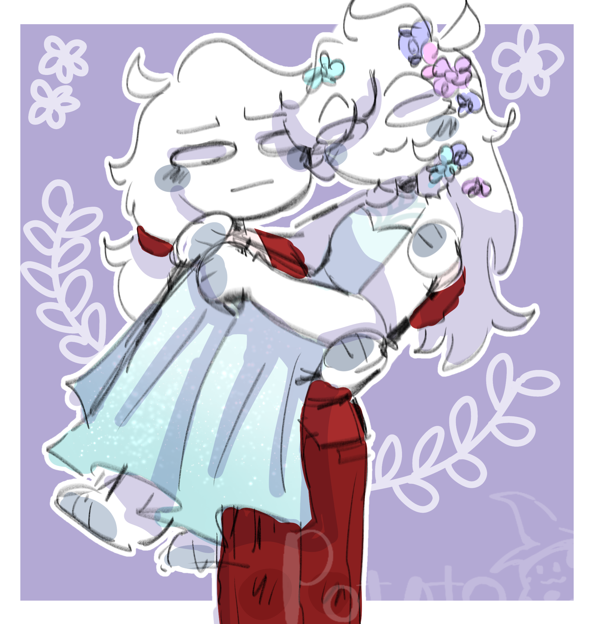 -Mel and Gav(Floaty’s OC’s)- - ibisPaint