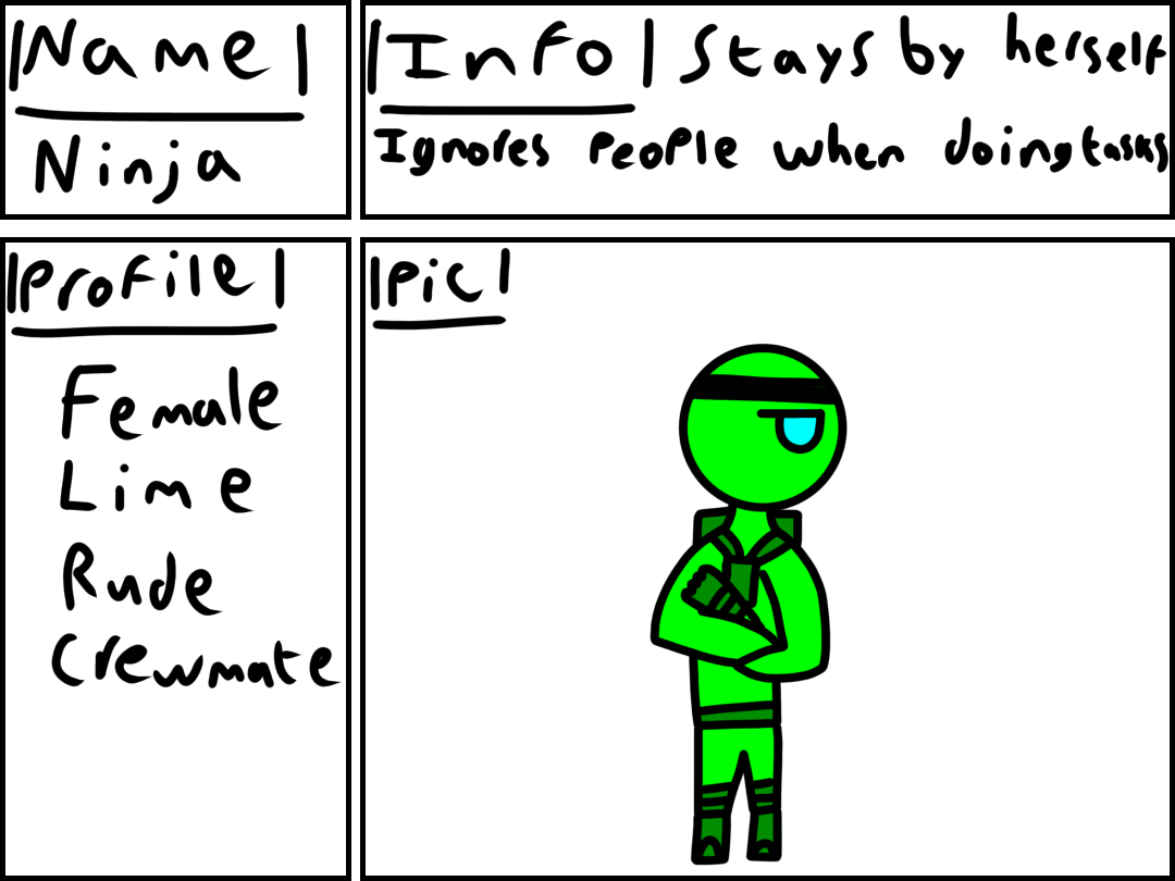 For Scraggy totheark’s servant (AmongUs) - ibisPaint