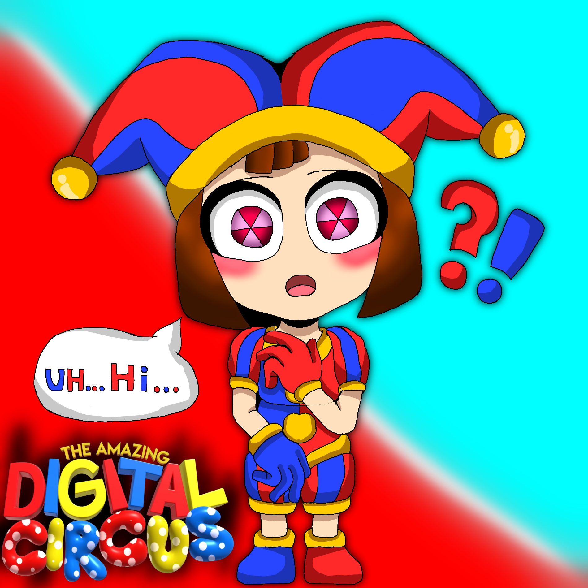 Pomni from The Amazing Digital Circus! - ibisPaint