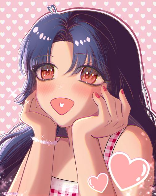 Pink happy - ibisPaint