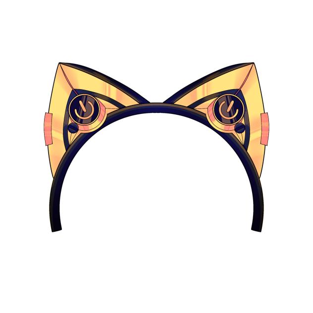 stamp cyber cat ears - ibisPaint