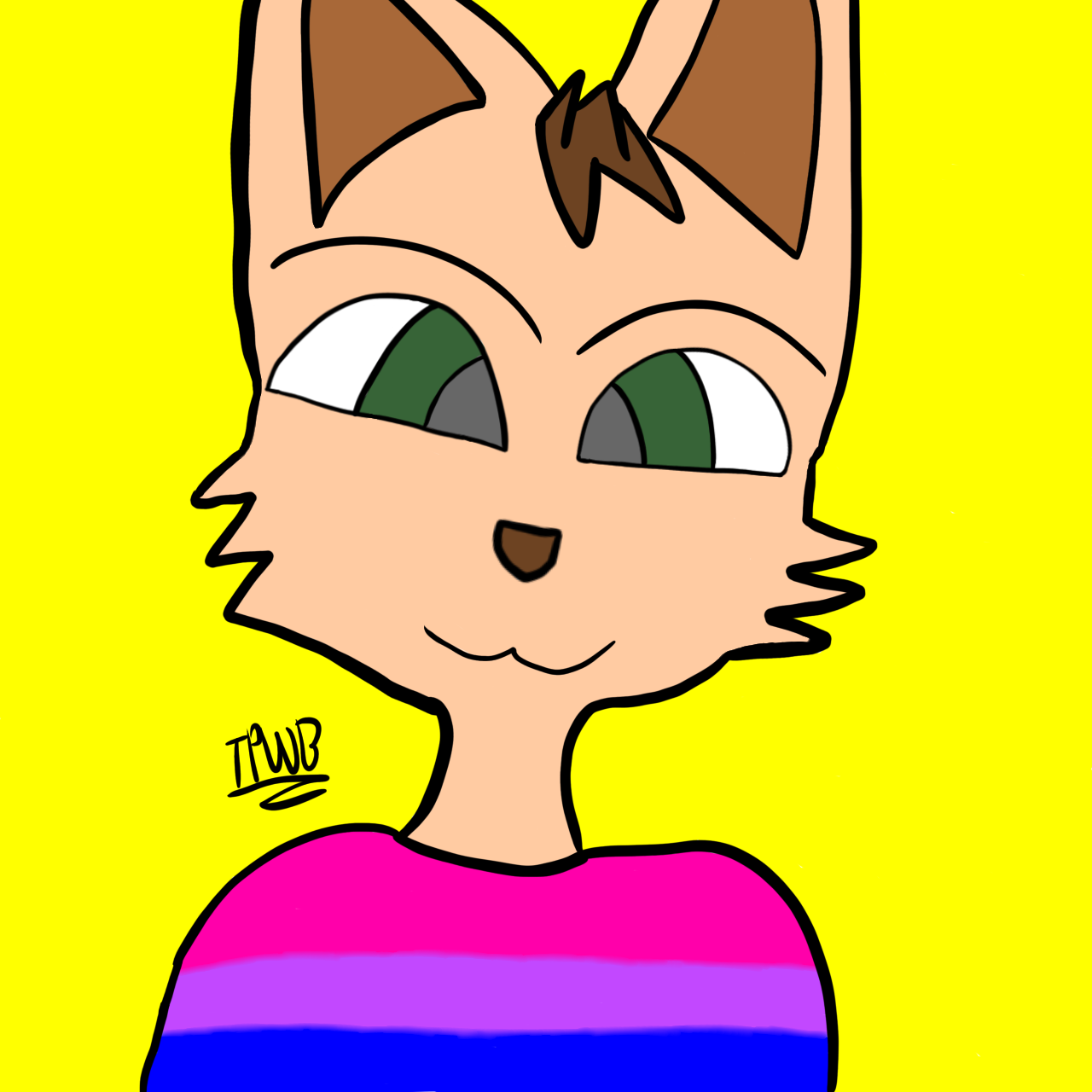 Bisexual Pride Profile Pic - ibisPaint