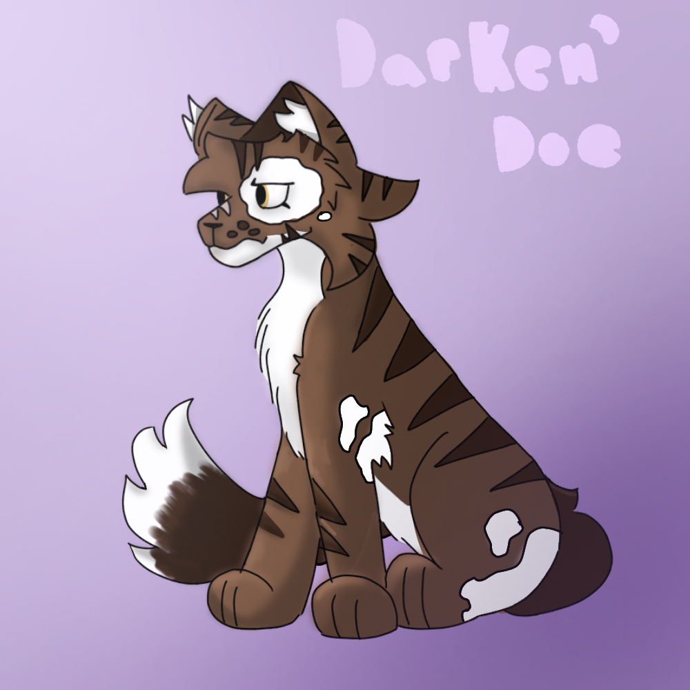 Warriors oc, DARKEN’DOE - ibisPaint