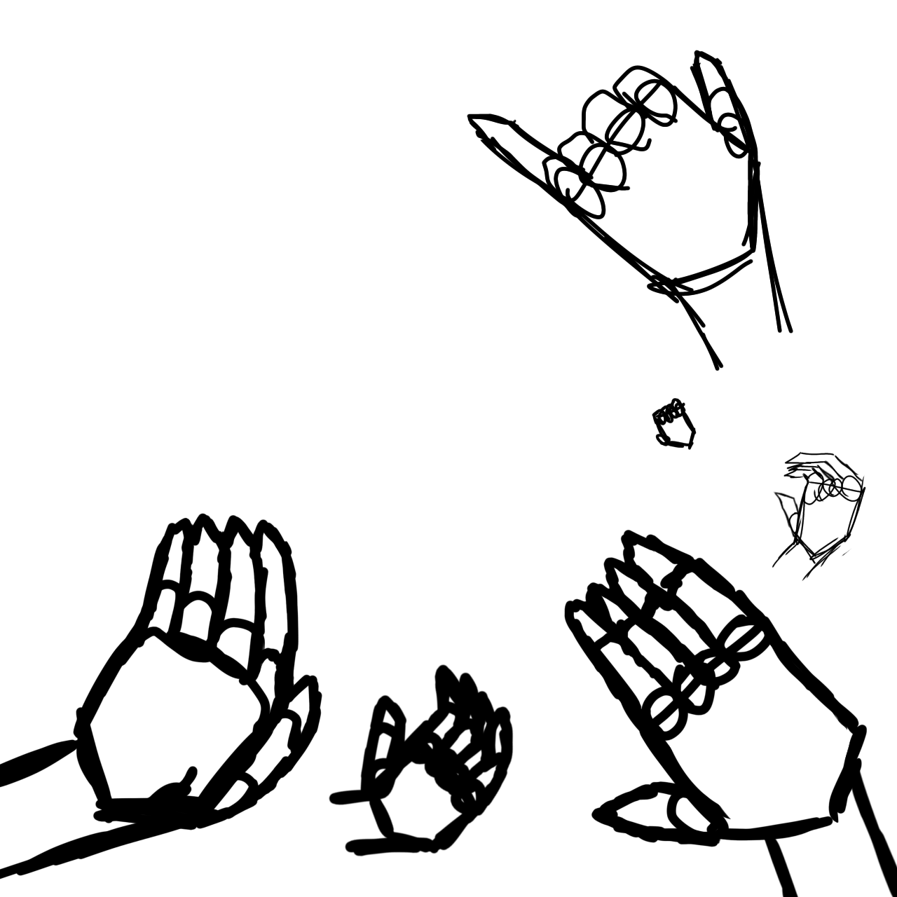 I IMPROVED AT HANDS - ibisPaint