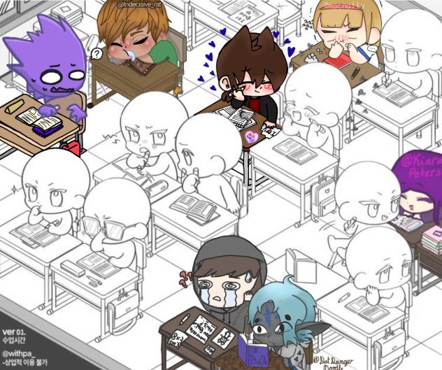 Classroom collaboration - ibisPaint