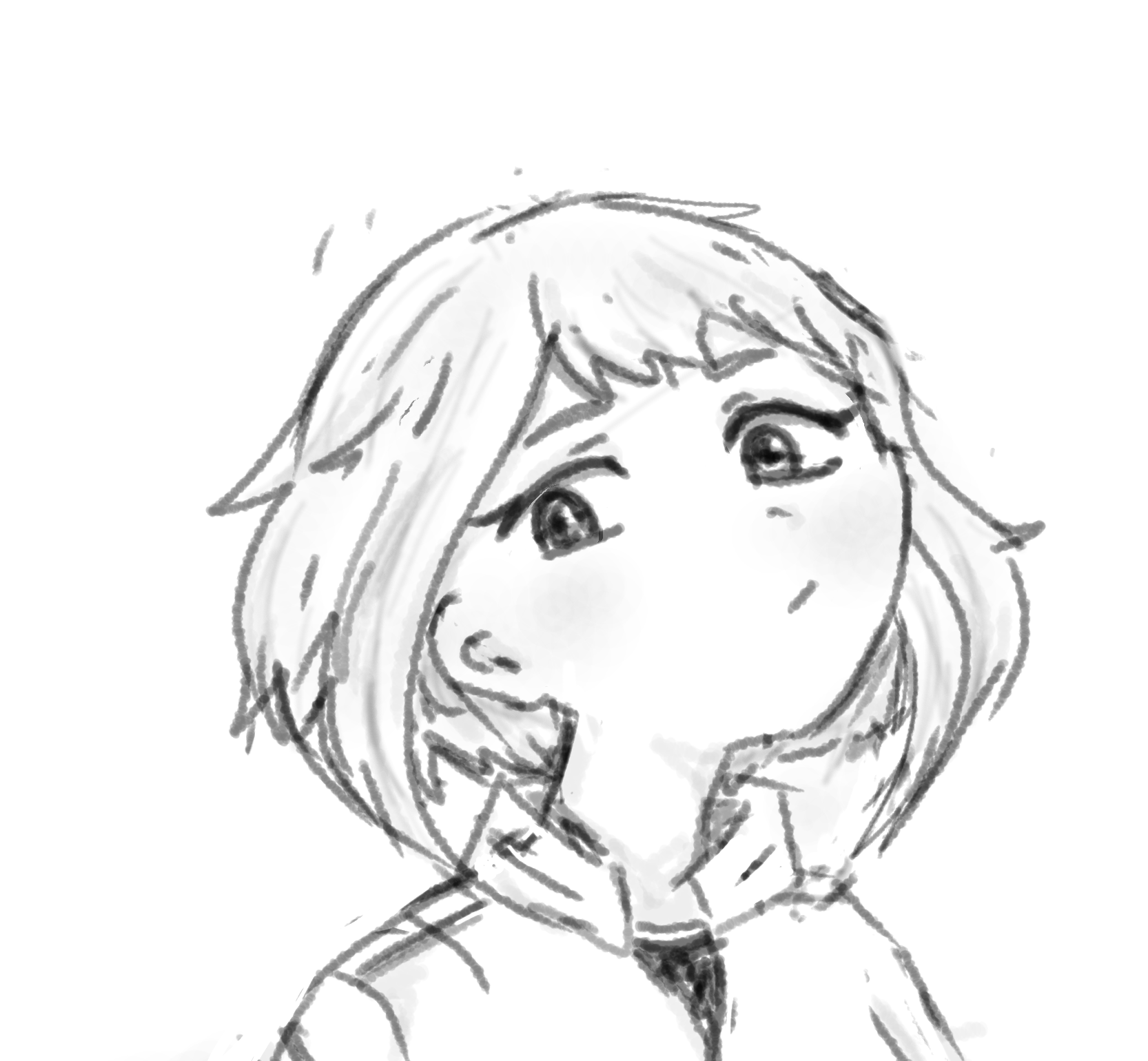 Boceto Uraraka - ibisPaint