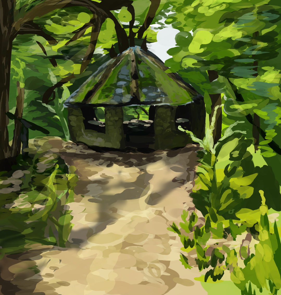 Pretty forest - ibisPaint