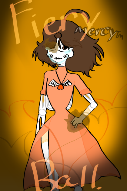 “fiery ball.” speed-paint - ibisPaint