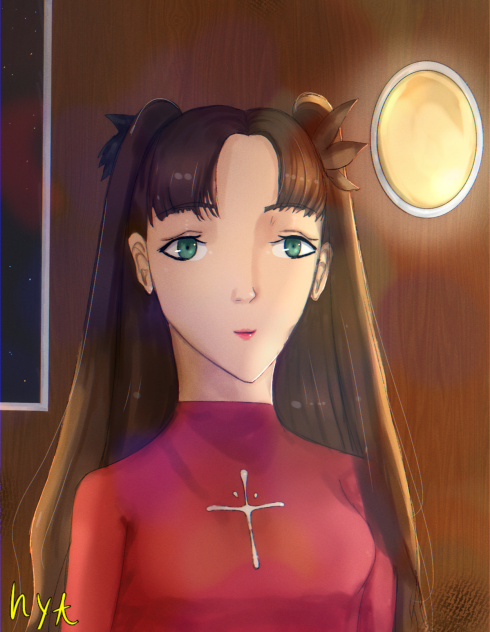 Rin Tohsaka - ibisPaint
