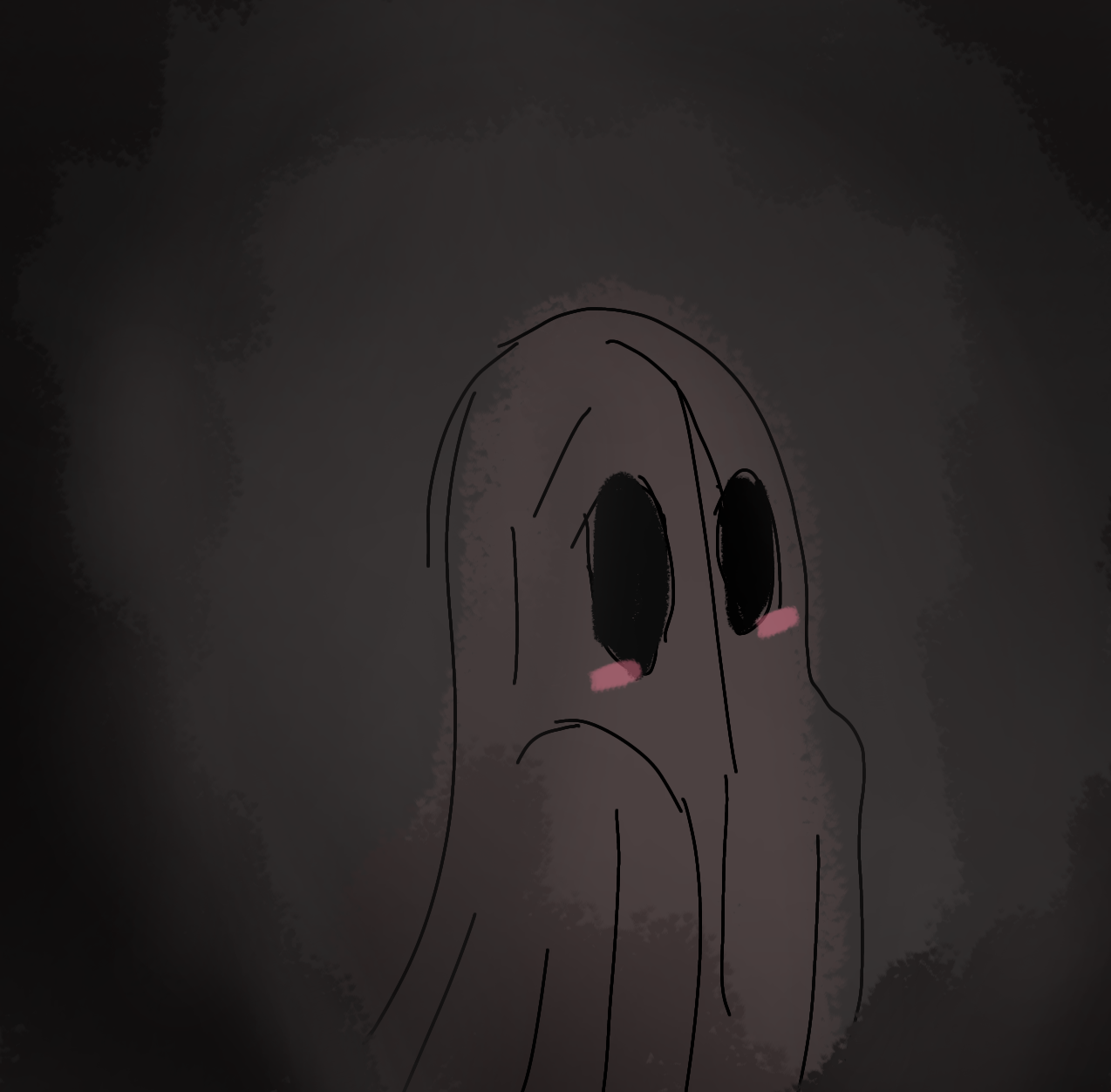 Cute ghost - ibisPaint