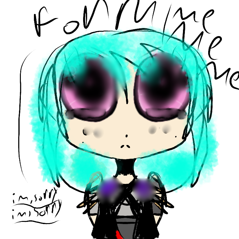 Drawing mememe again - ibisPaint