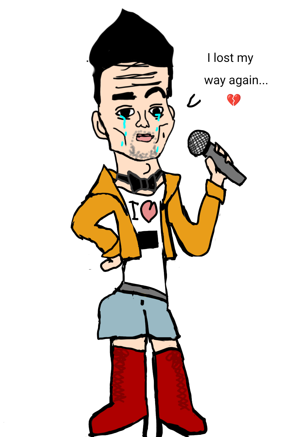 Brendon Urie emotional 💔 - ibisPaint