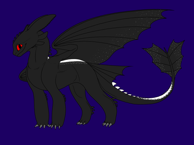 Silver flame (dragon OC by vawm-yawne) - ibisPaint