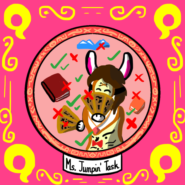 Ms. Jumpin’ Task Medal - ibisPaint