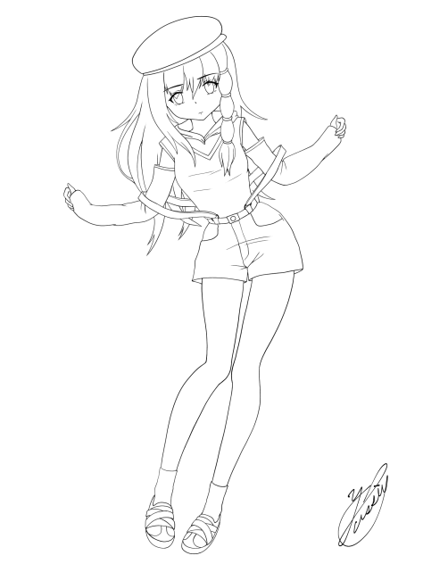 Spring Perfume（線画） - ibisPaint