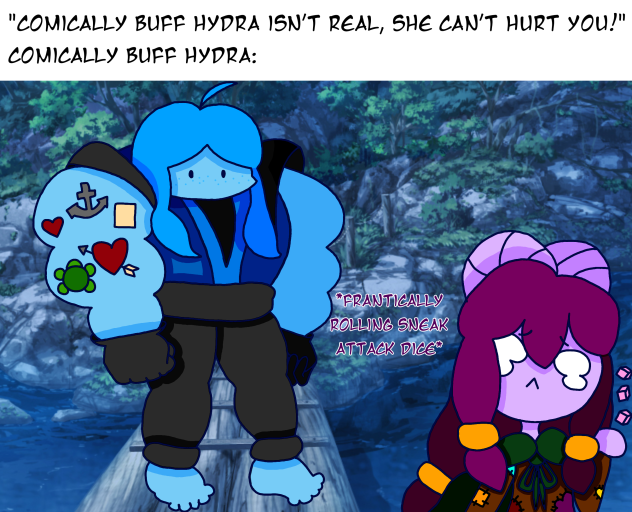 Comically Buff Hydra - ibisPaint