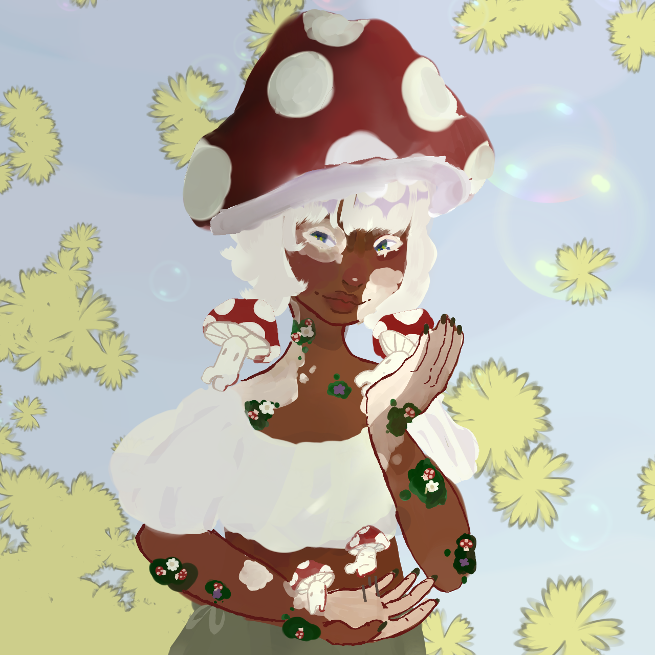 Mushrooms girl🍄 - ibisPaint