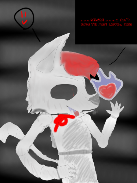 ghost cat's hungry - ibisPaint