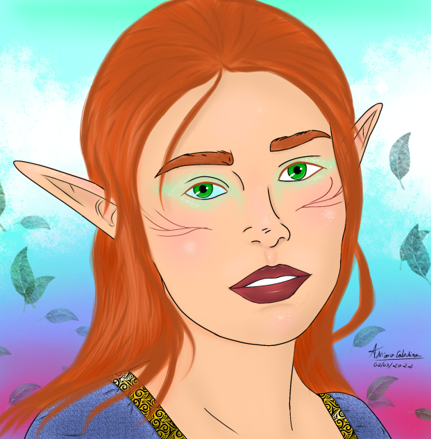 Alish - A elfa das montanhas - ibisPaint