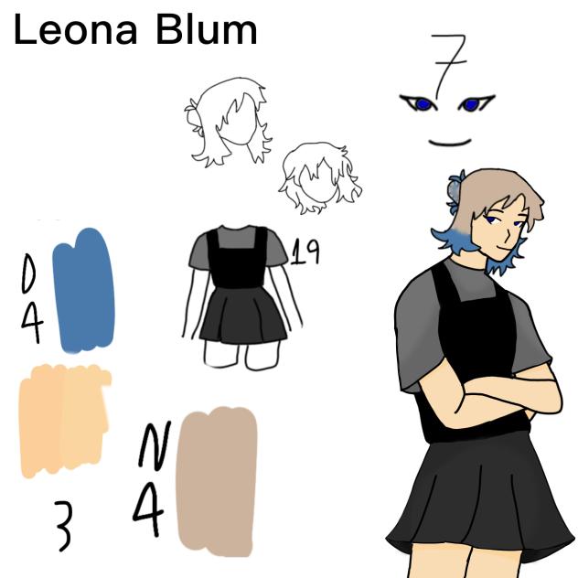 Leona Blum character request - ibisPaint