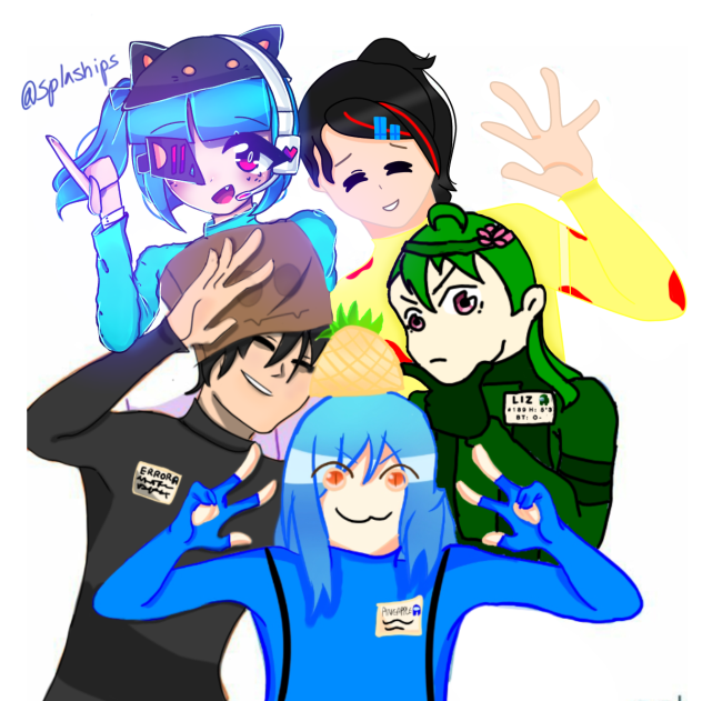 Among us collab completeee - ibisPaint